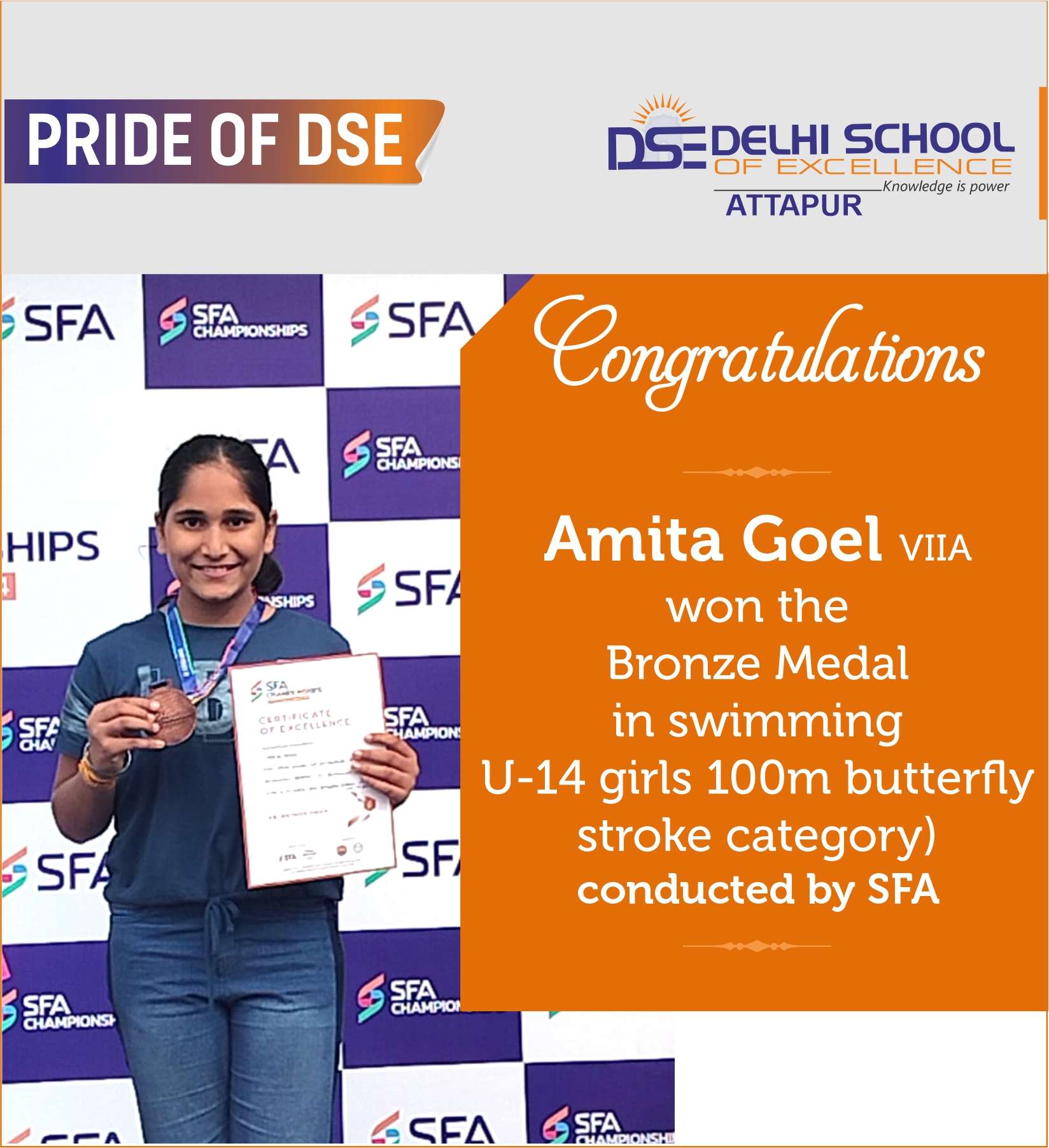 Achievements - Delhi School of Excellence