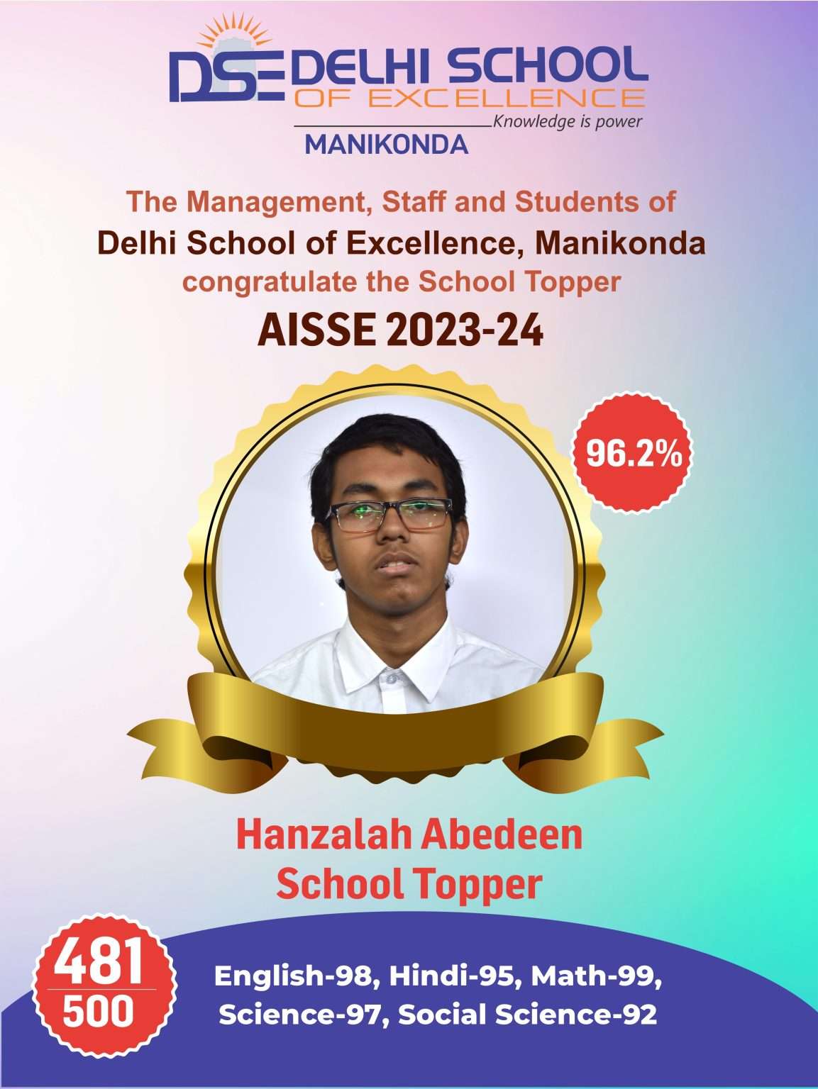 Home - Delhi School of Excellence